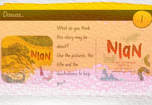 ENGLISH St 1 Unit 26- NSW (YR B) NIAN THE CHINESE DRAGON and SCALY POSSUM