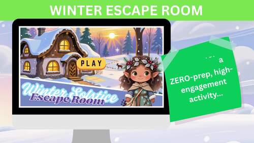 4th 5th Grade Winter Reading Comprehension Activity, January Digital ...