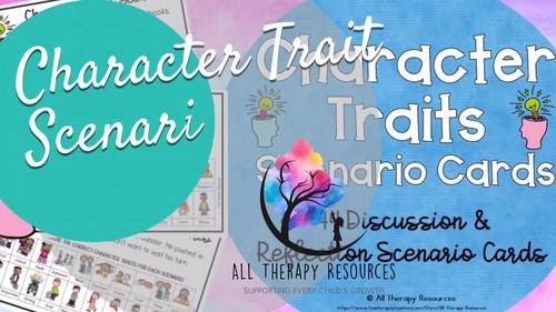 CHARACTER TRAITS - Scenario Cards - Personality Development Counseling ...