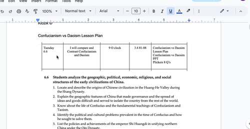 Confucianism Daoism Ancient China Belief Systems Lesson PPT/City Grid ...