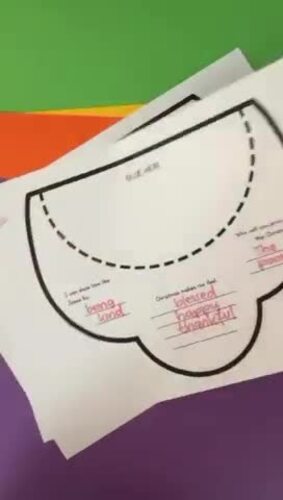 Santa craft & Christmas Bible lessons for kids. Sunday school & homeschool