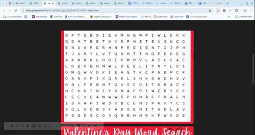 February Word Search Bundle | 8 Unique Puzzles | Printable | PDF | Keys
