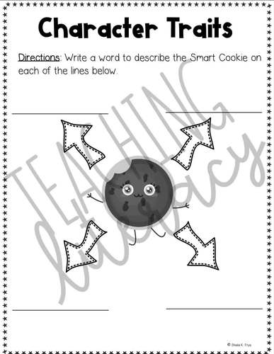The Smart Cookie by Jory John | Differentiated Book Study Companion