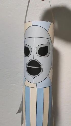 Hispanic Heritage Month Crafts Mobile Hanging El Santo Lucha libre ...