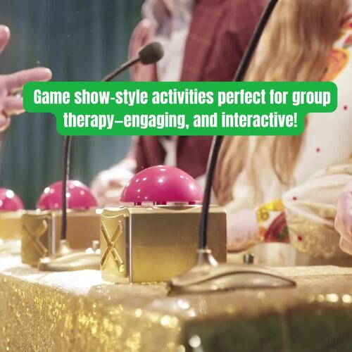 Therapy Quiz Game Show BUNDLE | DBT, Anger Management, Teen Friendship ...