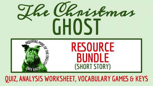"The Christmas Ghost" | Winter Holiday Reading Activities | Short Story ...