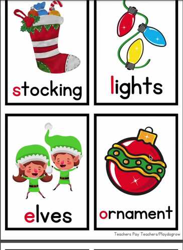 Christmas Literacy & Math Centers | Bundle for PreK, Kindergarten & More