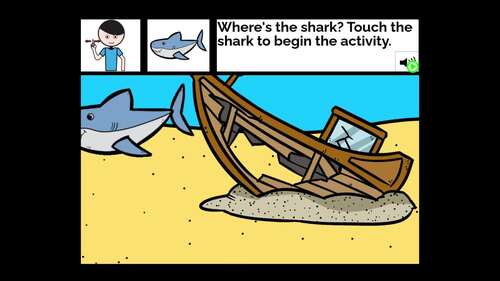 Find the Shark! Where Questions & Prepositions | Ocean Speech Therapy ...