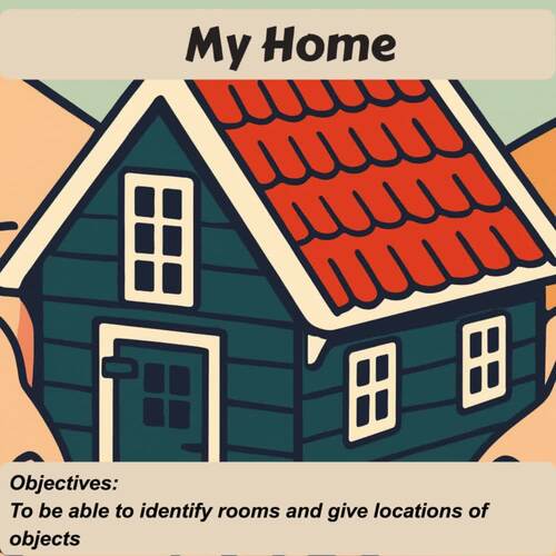 ESL Speaking & Grammar Activities: My Home (PDF+PPT) by ESLJAM | TPT
