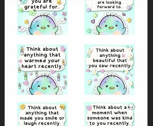 Penguin Mindfulness Cards for Emotional Regulation | ASD, Grounding ...