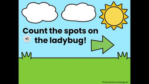 Ladybug Counting Games Bundle 1-10 and 11-20 by Pinecrest Grove Designs
