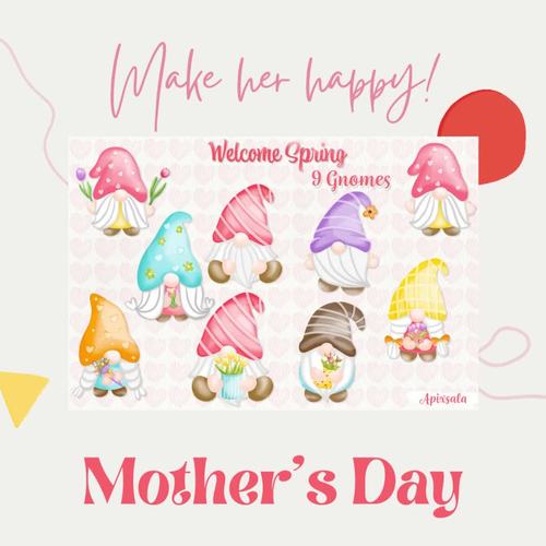 Over 500++ Gnome Watercolor Clip-Art bundle by Apixsala | TPT