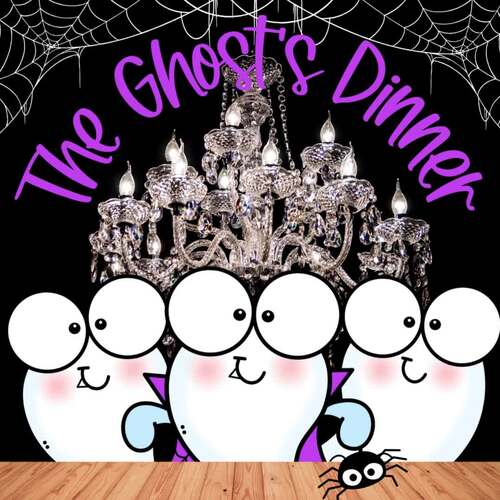 The Ghost's Dinner Activities and Craft by moonlight crafter by Bridget