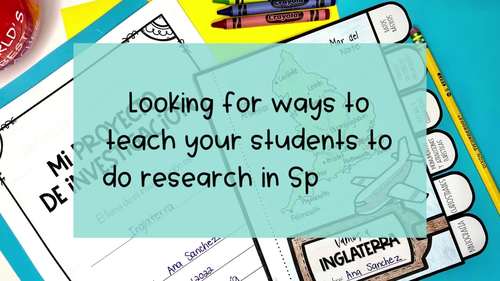 Country research project in Spanish - Country report in Spanish | TPT