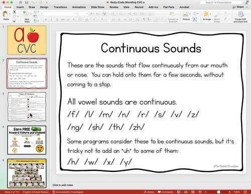 Digital Phonics: Body Coda & Continuous Blending CVC Short a | TPT