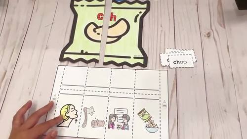 Digraph Craft- Consonant Digraph CH by Liv and Leb | TPT