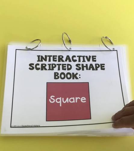 Shape Identification Interactive Book Circle by Sailing Exceptional Waters