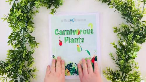 Carnivorous Plant 2nd-Grade Nonfiction Writing RI.2.9 W.2.2 Part of ...