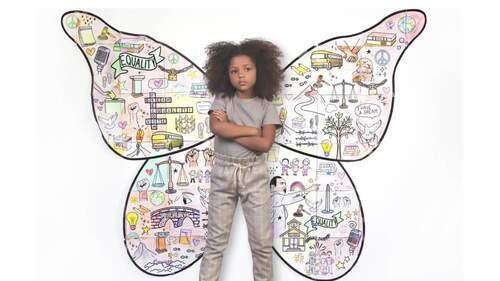 Black History Month Art Project, Collaborative Coloring Mural Decor ...