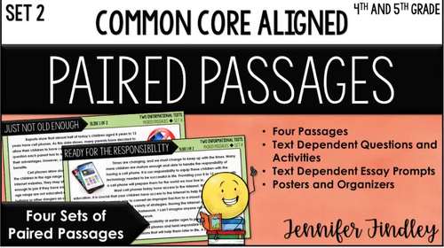 Paired Passages and Activities (Set 2) - with Digital Paired Passages