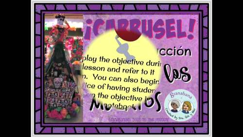 Día de los Muertos - Day of the Dead - A Carousel Activity to Introduce ...