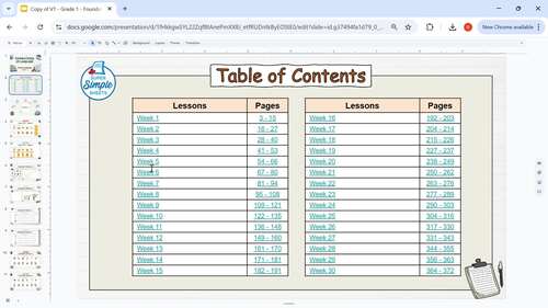 Grade 1 - Foundations of Language Unit - Google Lesson Slides - Ontario ...