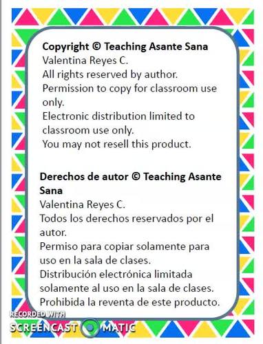 Asian animals in Spanish Reading Activities 2nd Grade 2 by Pasito a pasito