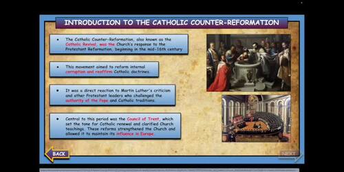 The Catholic Counter Reformation Powerpoint.L44. The Council Of Trent ...