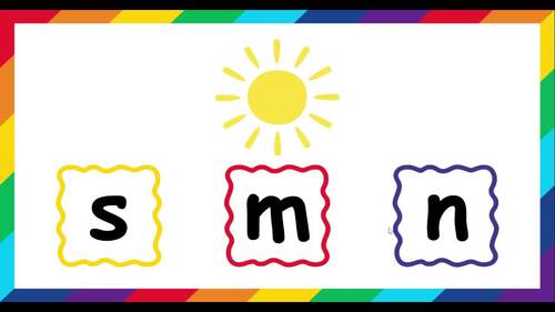 Ending Sound Practice - Selecting Correct Ending Letter - Powerpoint