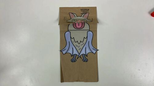 Bat Animal Puppet Craft and Speech Therapy Lesson Plans with Visual Support