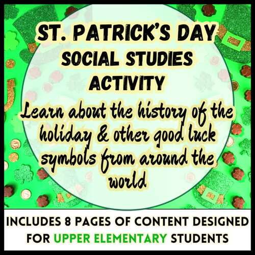 St. Patrick's Day Lesson for Upper Elementary. Good Luck Symbols ...