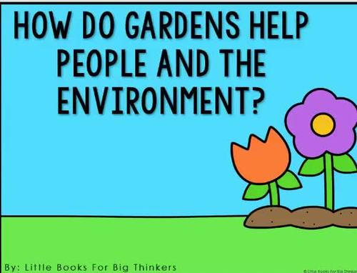 Gardening Study Books Printable and Digital - Little Books For Big Thinkers