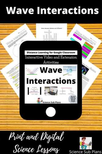 Wave Interactions - Interactive Video and Extension Activities | TpT