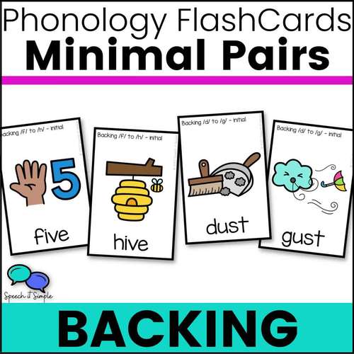 Backing - Minimal Pair Flashcards - Phonology - Cycles - Phonological ...