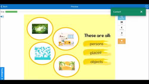 Category Naming: Persons, Places, Objects Boom Cards™ by Mau SLP