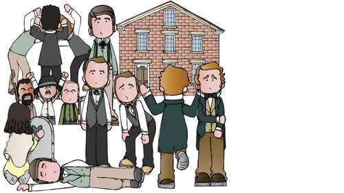 Joseph Smith Martyrdom clip art LDS History clipart LDS clip art Mini
