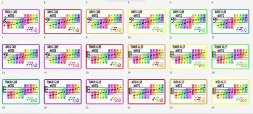 Music Decor - Staff Boomwhacker Brights by Teacher's Pet | TPT