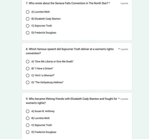 Women's Suffrage Timeline Activity - 19th Amendment - Women's History Month