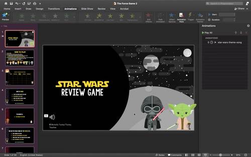 Star Wars Themed Reading Skills Review Game by Tooley Teaches | TPT