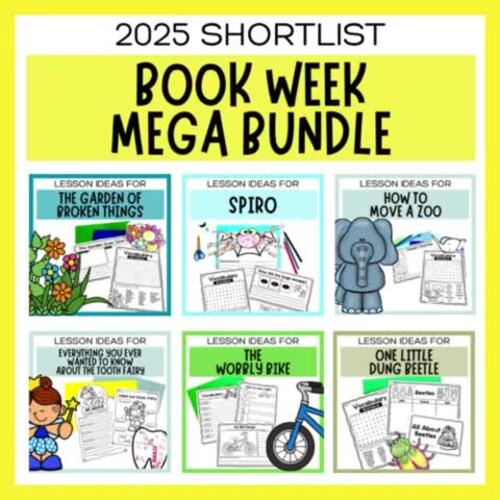 Book Week 2025 Worksheets & Lesson Ideas Mega Bundle by Little Learner Hub