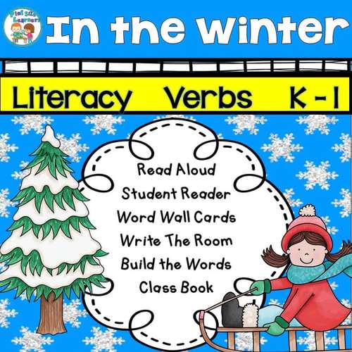 Winter Unit for K/1 | Winter Vocabulary | Winter Reader by Pint Size ...