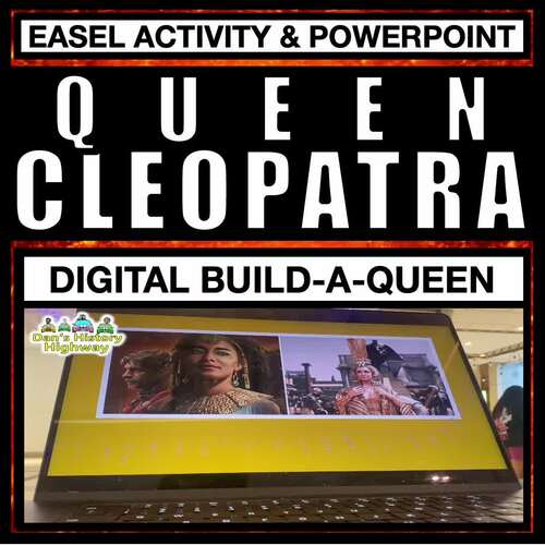 Cleopatra Lesson | Ancient Egypt Design Activity | Gr 5–8 | TPT