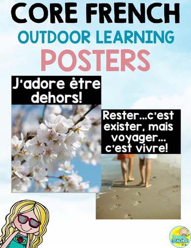 French Posters - Classroom Decor - Outdoor Learning Posters for Back to ...