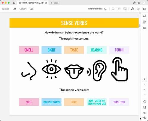 ESL Upper Intermediate Lesson: Learn Advanced Sense Verbs Structures in ...