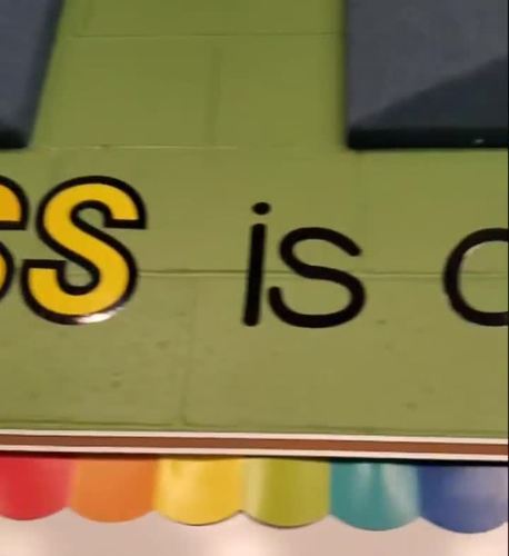 Classroom Motto | Rainbow Music Decor Theme by The Musical Printing Press