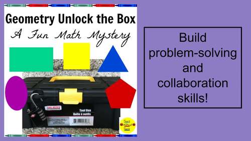 Geometry Escape Room by Teach Without Tears | TPT