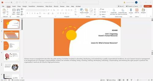 BOH4M MANAGEMENT FUNDAMENTALS -HUMAN RESOURCES by Carlson's Classroom