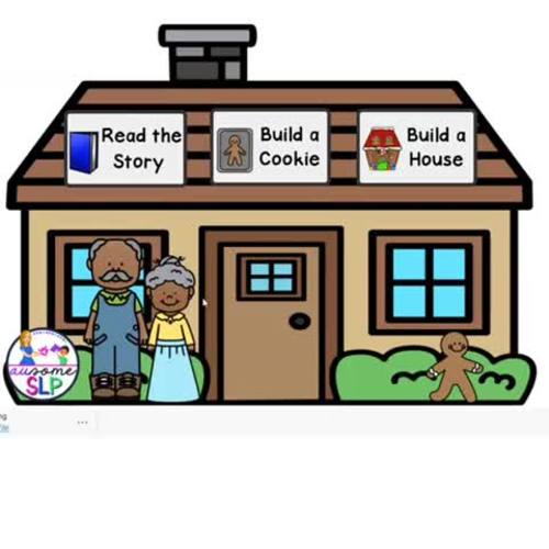 Interactive Book The Gingerbread Man Print and Boom Card Set by Ausome ...