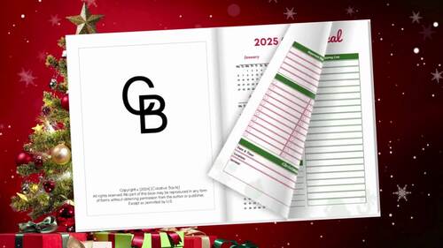 Cute 31 Printable Christmas Planner, Holidays Planner, Christmas Gift ...