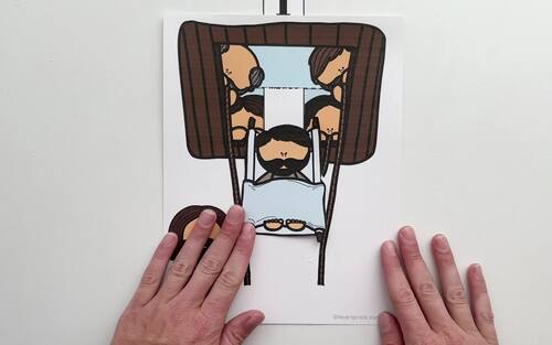 Jesus Heals a Paralyzed Man Bible Craft, Sunday School Craft | TPT